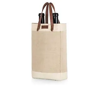 Legacy Nfl Insulated Jute Wine Bag