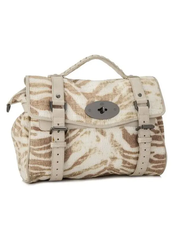 Mulberry Light White Leather Satchel
