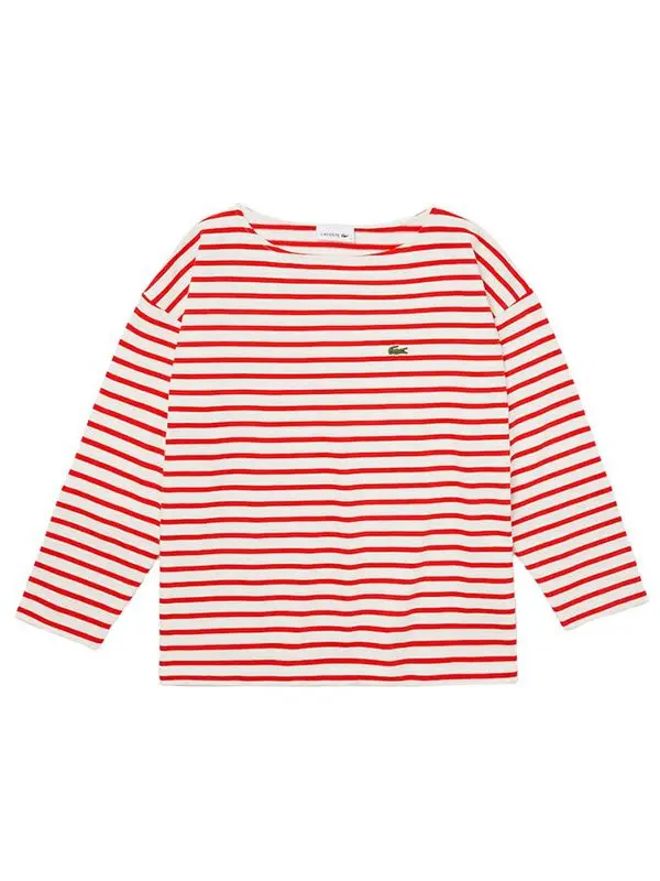 Lacoste Cotton Nautical Striped T-shirt