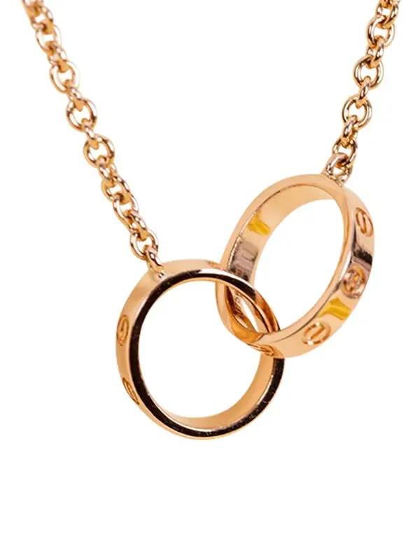 Cartier Interlocking Love Necklace