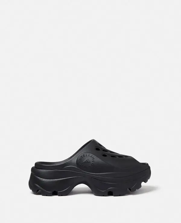 Stella McCartney Logo Clogs - Core Black