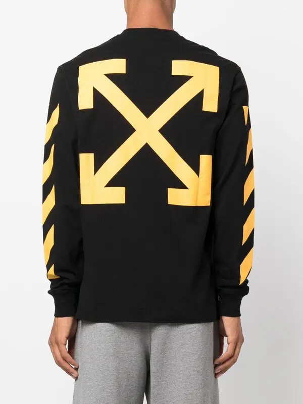Off-White Caravaggio Painting Cotton T-shirt - Black