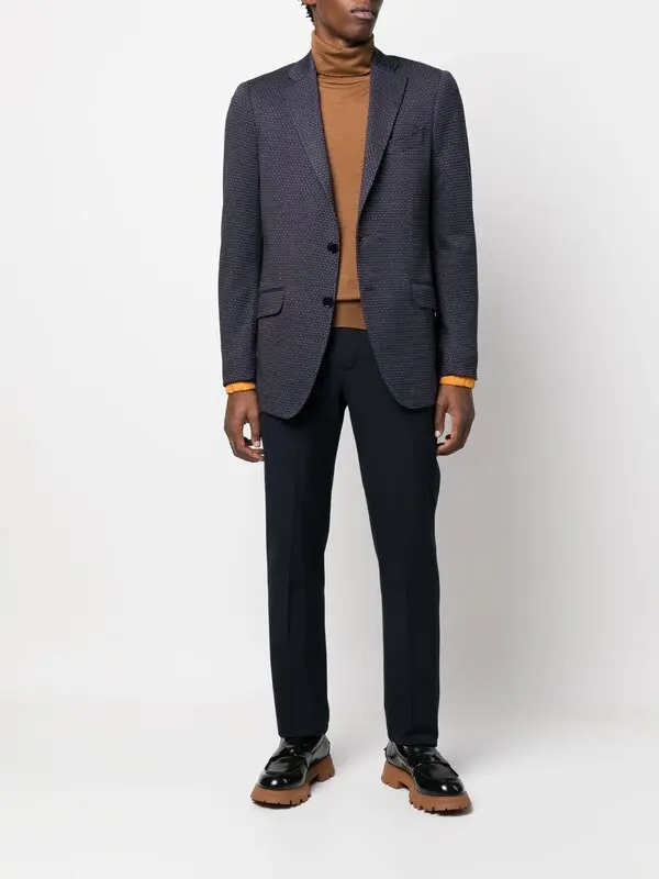 Zegna Roll Neck Jumper - Brown
