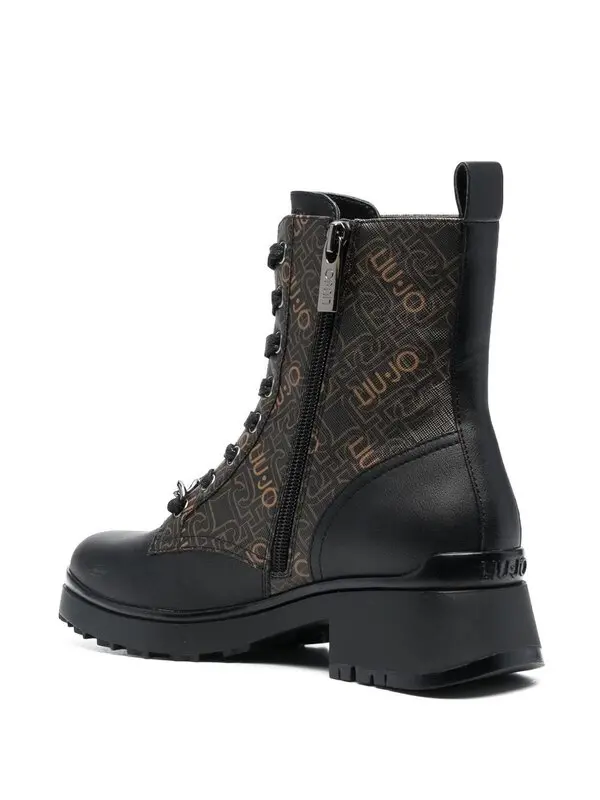 Liu Jo Monogram-print Boots