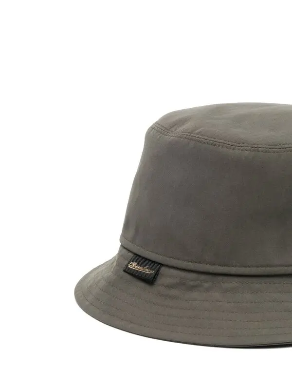 Borsalino Logo Bucket Hat - Green