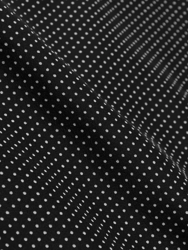 Saint Laurent Polka-dot Silk-crepe Shirt