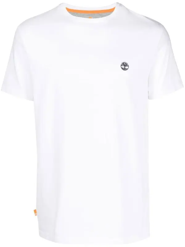 Timberland Logo-embroidered Cotton T-shirt