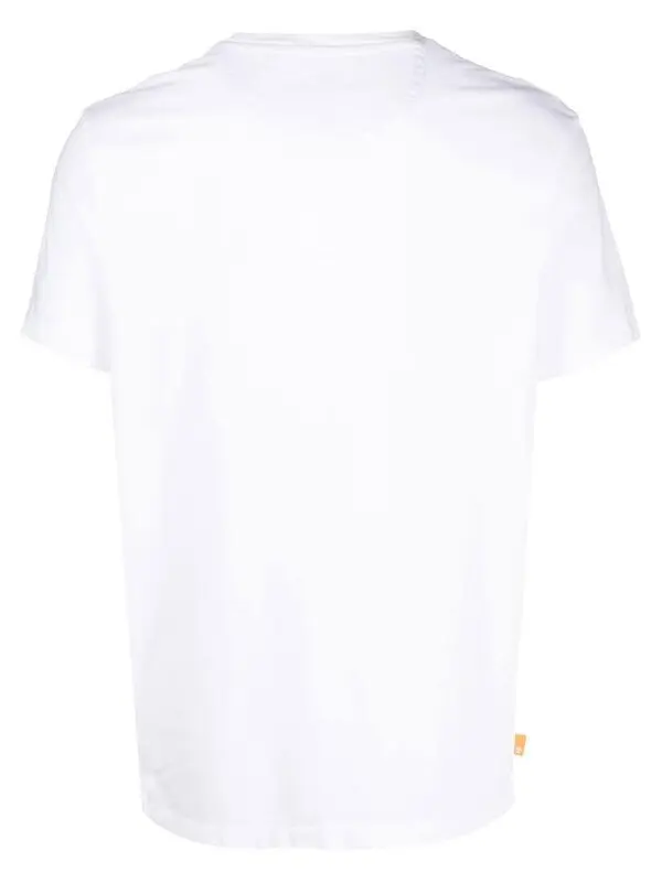 Timberland Logo-embroidered Cotton T-shirt