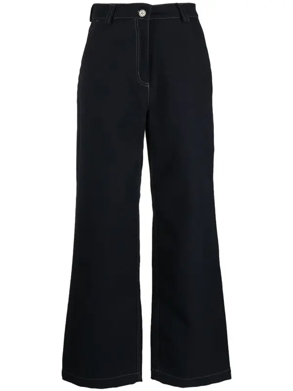 SOULLAND Inna Wide-leg Trousers