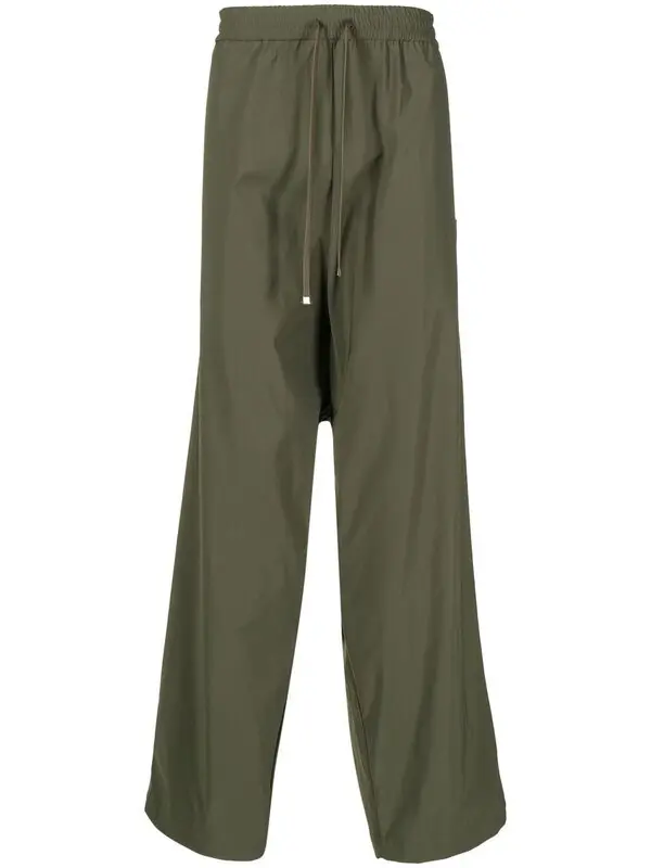 Mihara Yasuhiro Wide-leg Drawstring Trousers