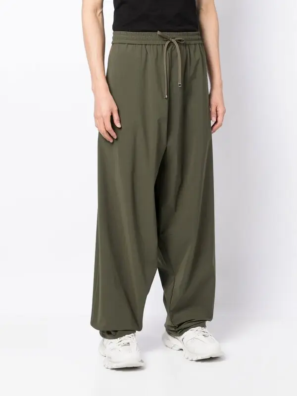 Mihara Yasuhiro Wide-leg Drawstring Trousers