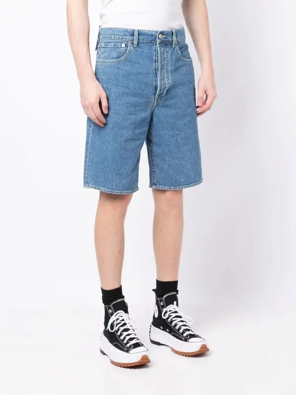 Kenzo Straight-leg Denim Shorts