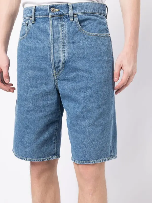 Kenzo Straight-leg Denim Shorts
