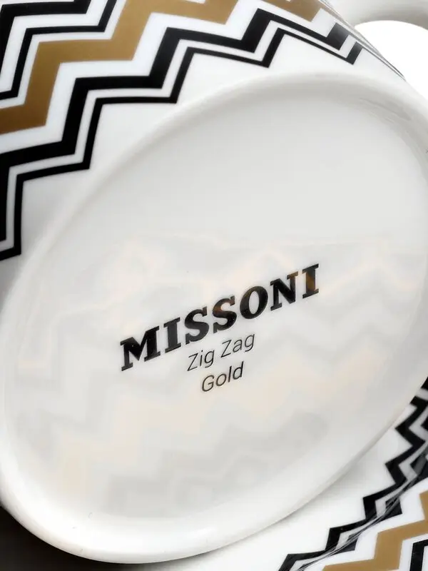 Missoni Zig Zag Coffee Cup Set - White