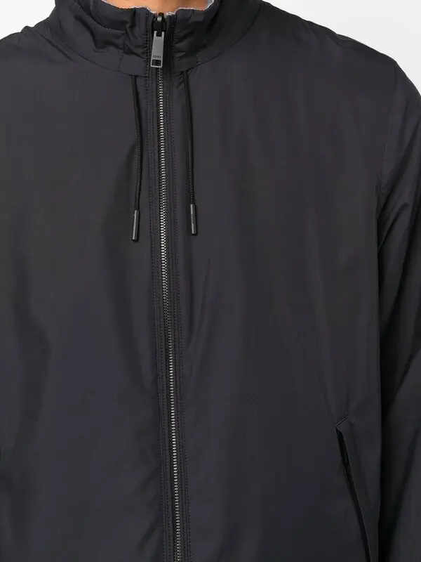 Zegna Reversible Zip-up Sports Jacket