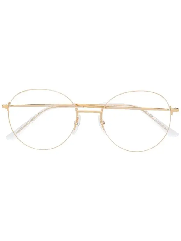 Balenciaga Round-frame Clear Glasses