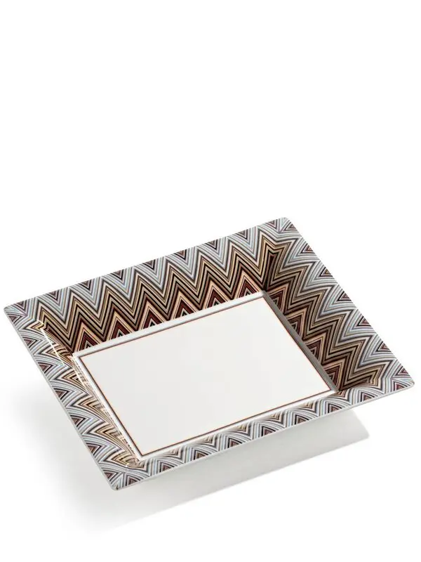 Missoni Jarris Zigzag-pattern Tray