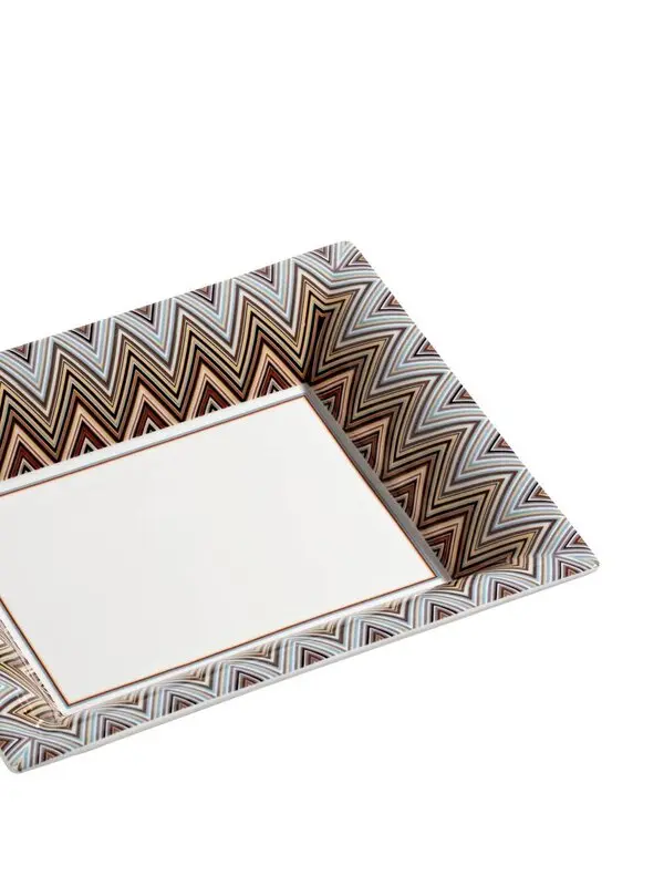 Missoni Jarris Zigzag-pattern Tray