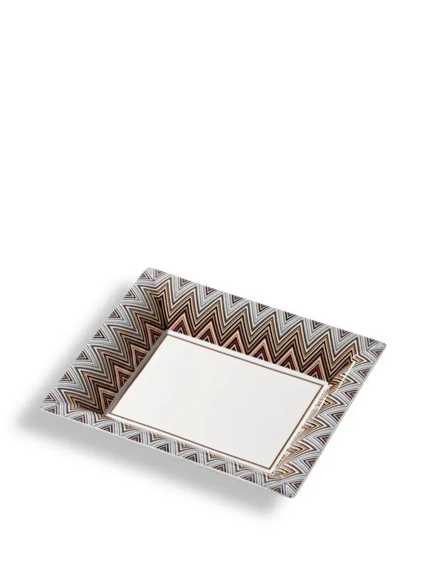 Missoni Jarris Zigzag-pattern Tray