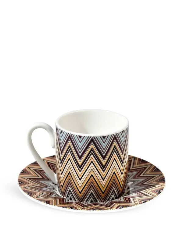 Missoni Zig Zag Jarris Coffee Set - Neutrals