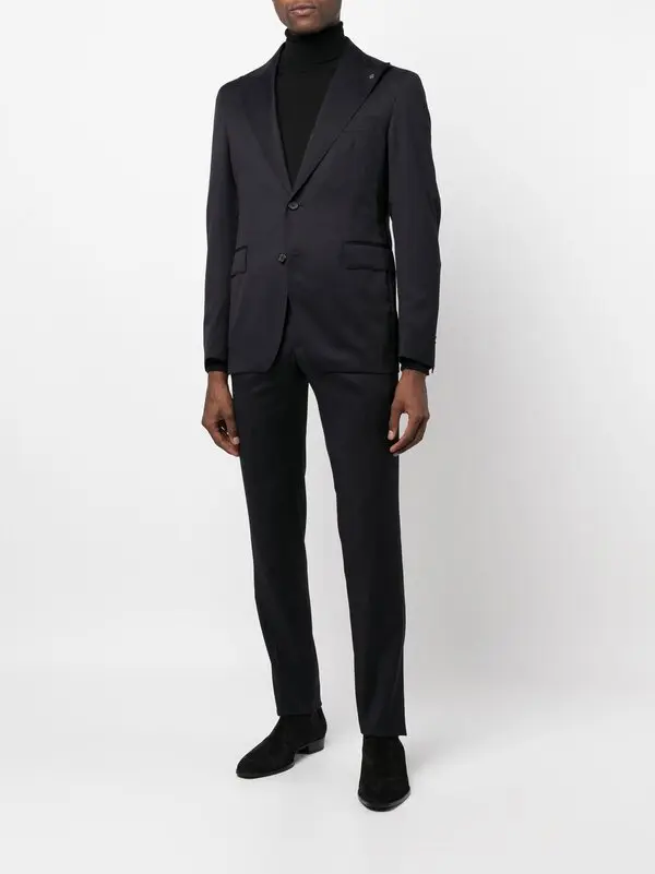 Tagliatore Single-breasted Tailored Suit - Blue