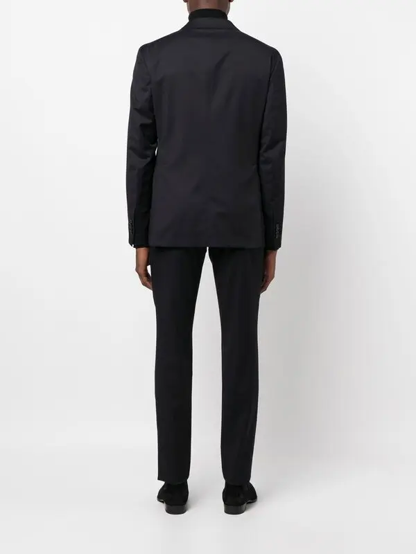Tagliatore Single-breasted Tailored Suit - Blue