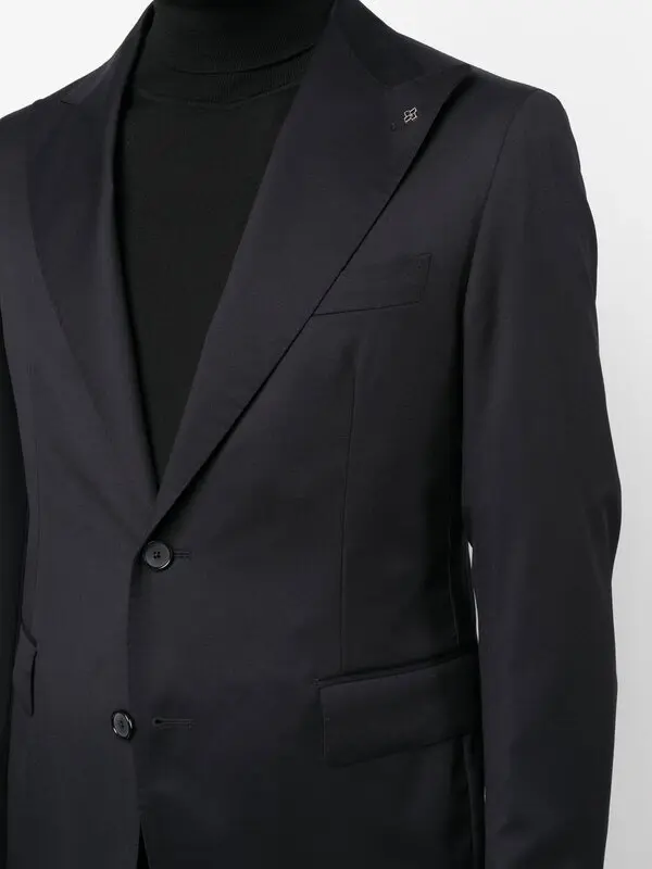 Tagliatore Single-breasted Tailored Suit - Blue
