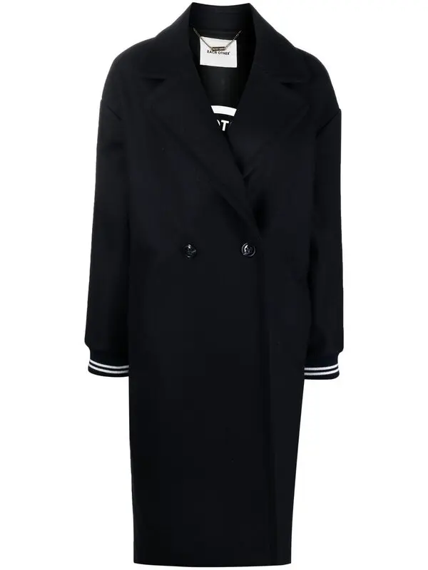 Each X Other Embroidered Double-breasted Coat