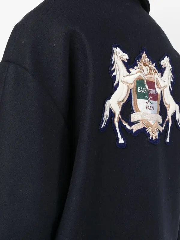 Each X Other Embroidered Double-breasted Coat