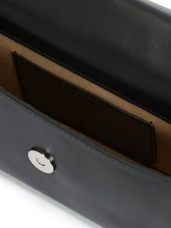 JW Anderson Logo-plaque Shoulder Bag - Black