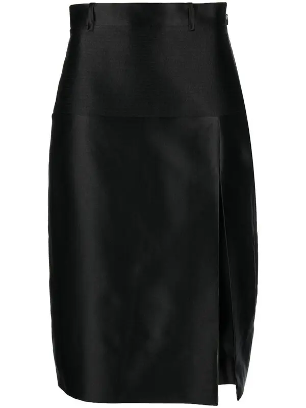 Gucci Duchesse Silk Midi Skirt