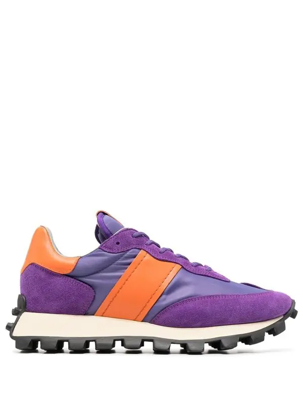 TOD'S Lace-up Sneakers - Purple