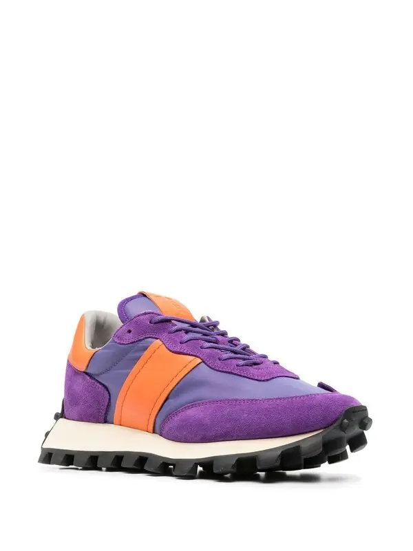 TOD'S Lace-up Sneakers - Purple