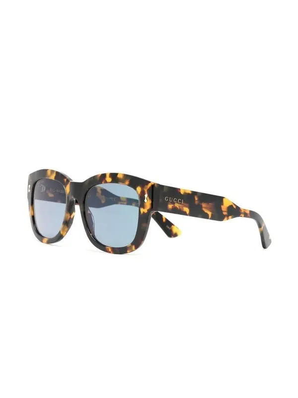 Gucci Branded Square-frame Sunglasses