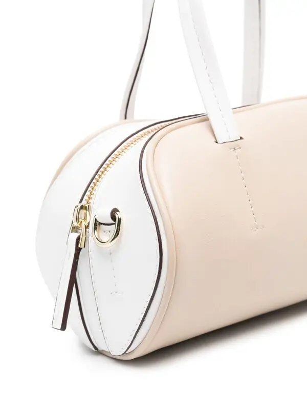 Manu Atelier Cylinder Two-tone Tote - Neutrals