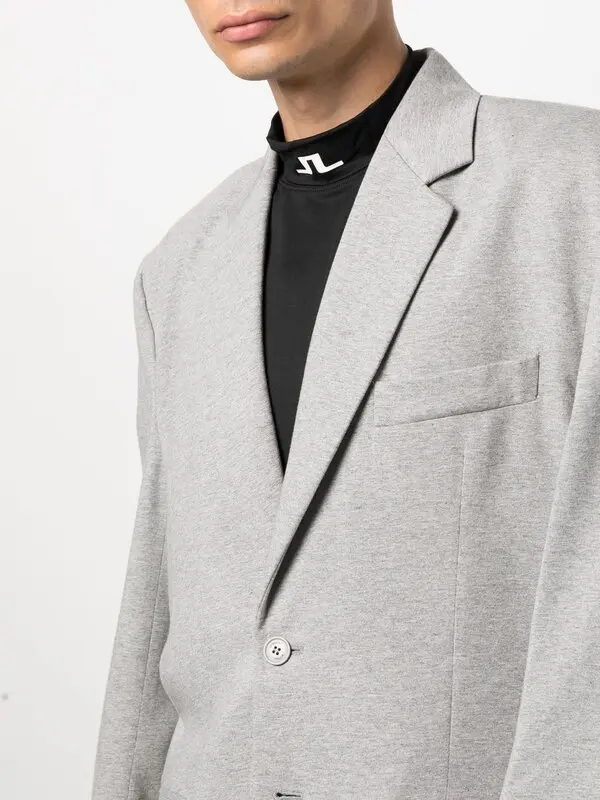 Vetements Single-breasted Shoulder-pad Blazer