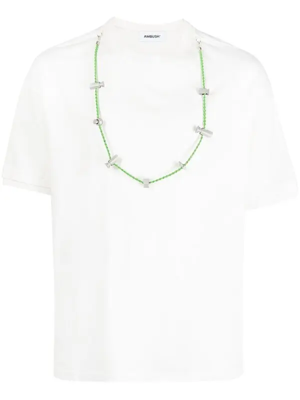 AMBUSH Stoppers Organic-cotton T-shirt - Green