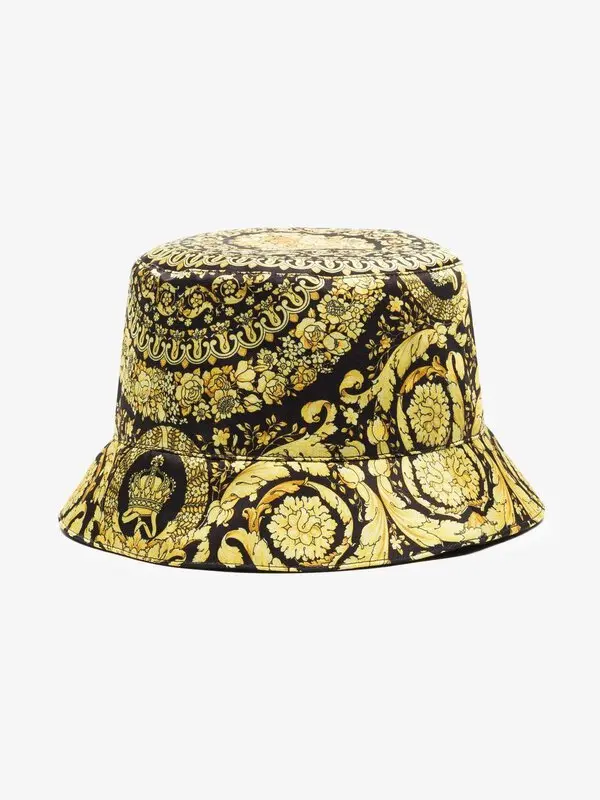 Versace Barroco-print Reversible Bucket Hat