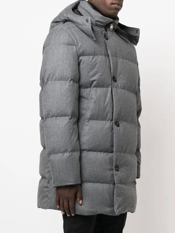 Woolrich Padded Button-down Parka Coat