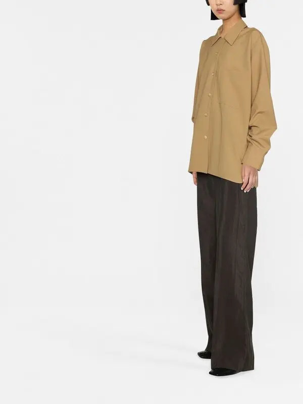 Nanushka Classic-collar Overshirt