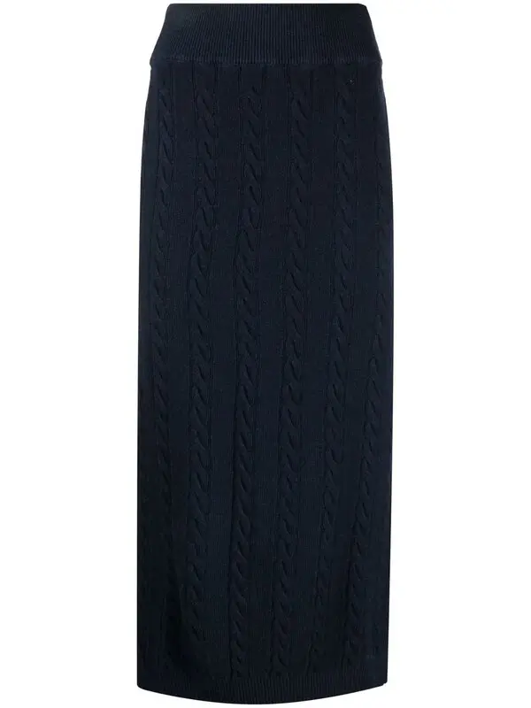 Woolrich Cable Virgin-wool Skirt