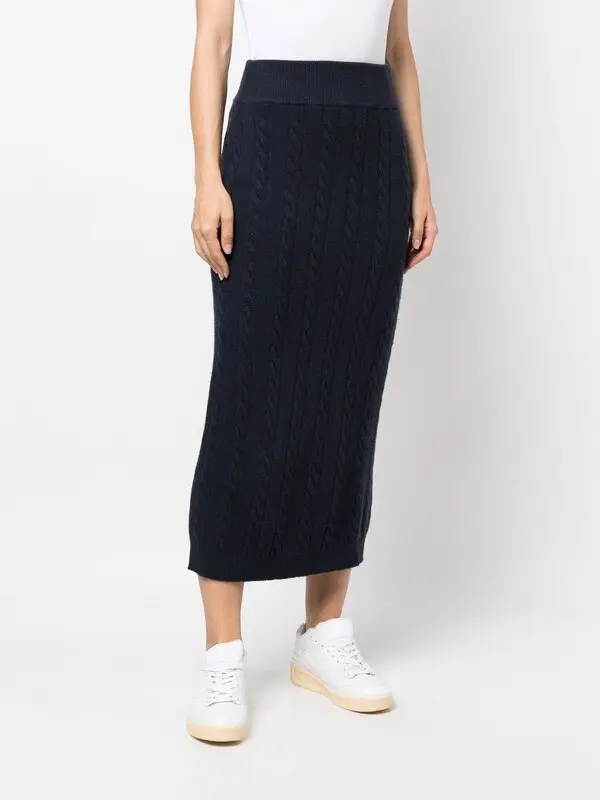Woolrich Cable Virgin-wool Skirt