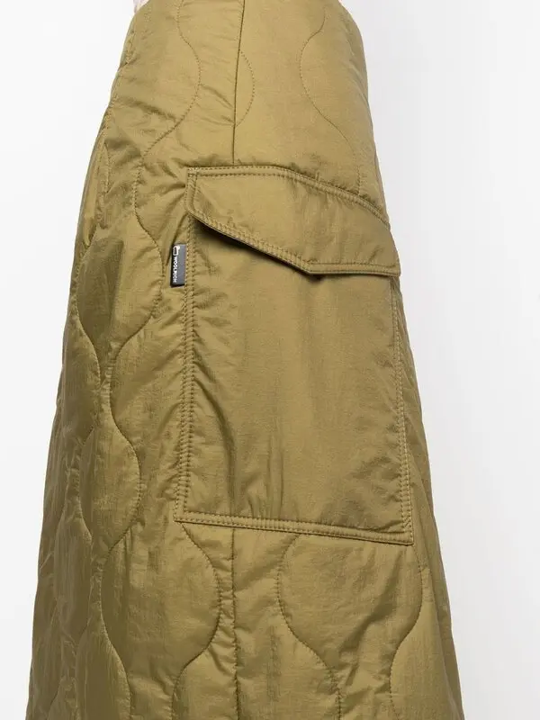 Woolrich Quilted Wrap Skirt