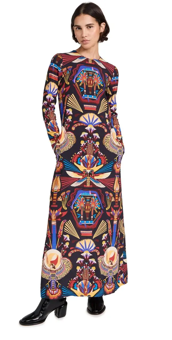 La Doublej Long Sleeve Swing Dress - Nephthys | Editorialist