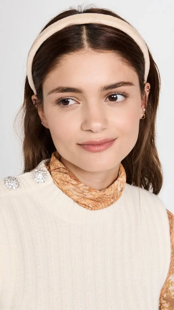 Lele Sadoughi Velvet Headband