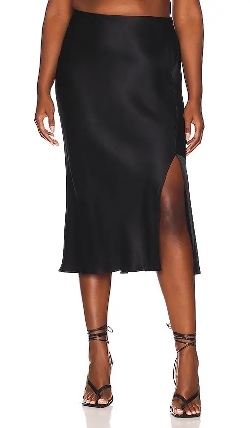 Rails Maya Midi Skirt - Black
