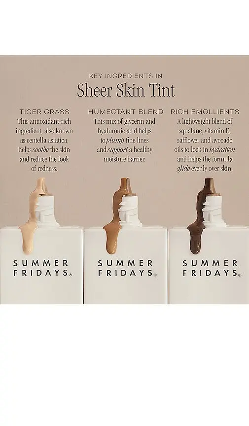Summer Fridays Sheer Skin Tint - Shade 7