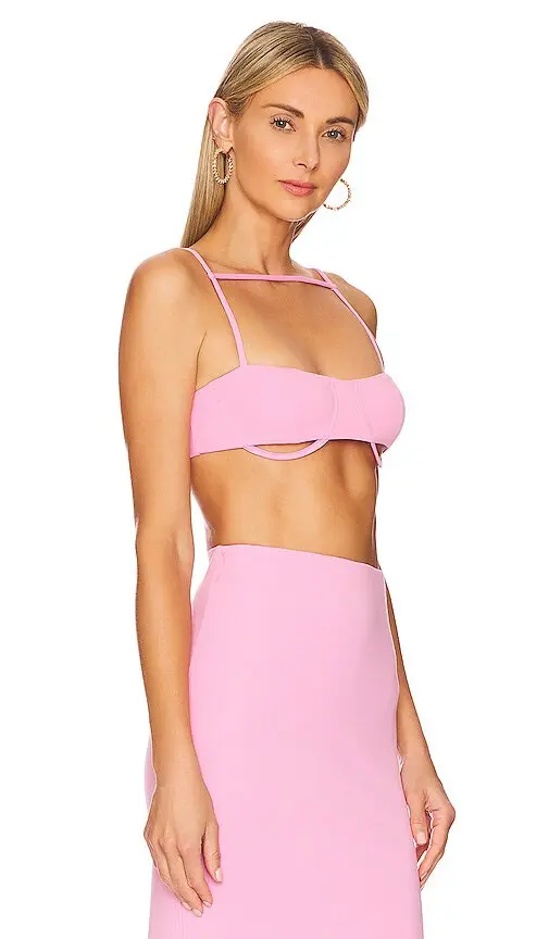 CAMILA COELHO Belle Bralette In Pink