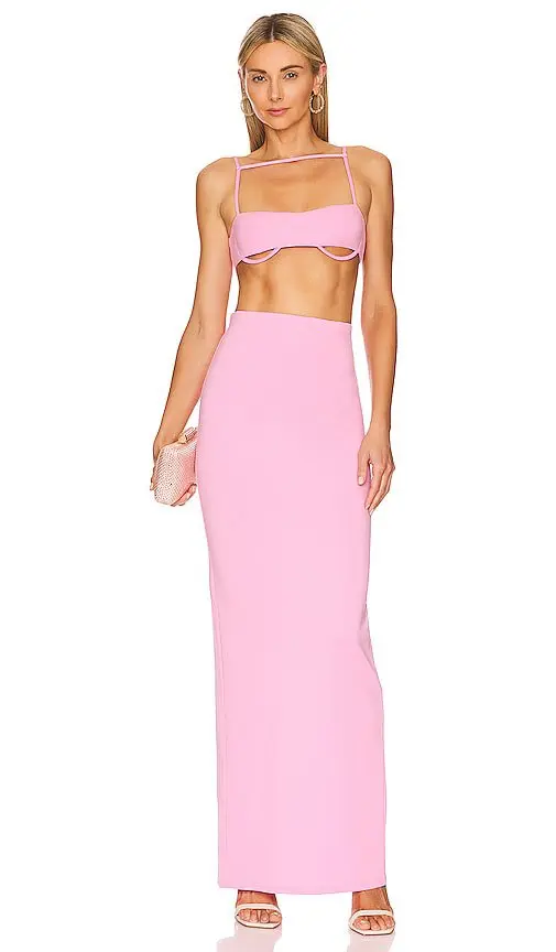 CAMILA COELHO Belle Bralette In Pink