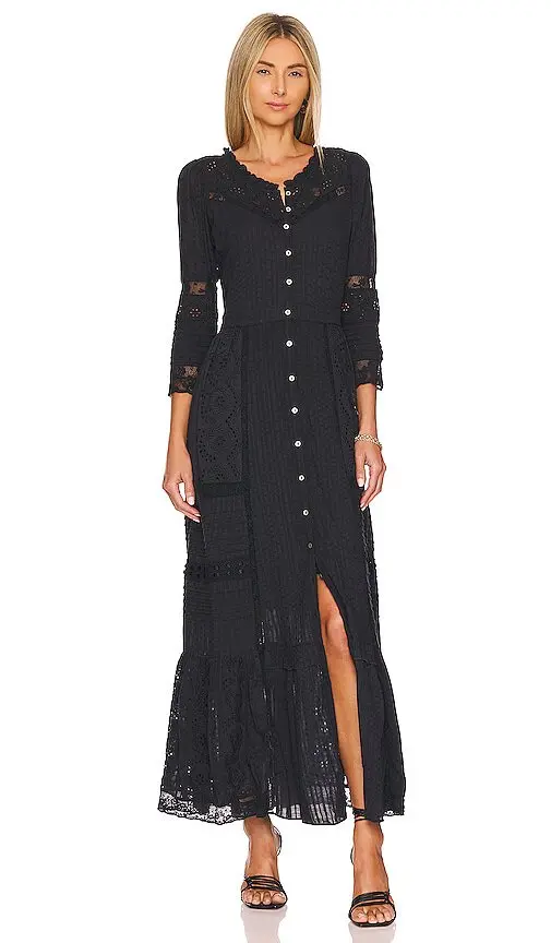 LoveShackFancy Darlene Victorian Maxi Dress